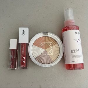 OFRA | Makeup | Ofra 4pc Highlighter Liquid Lipstick Setting Spray Set ...